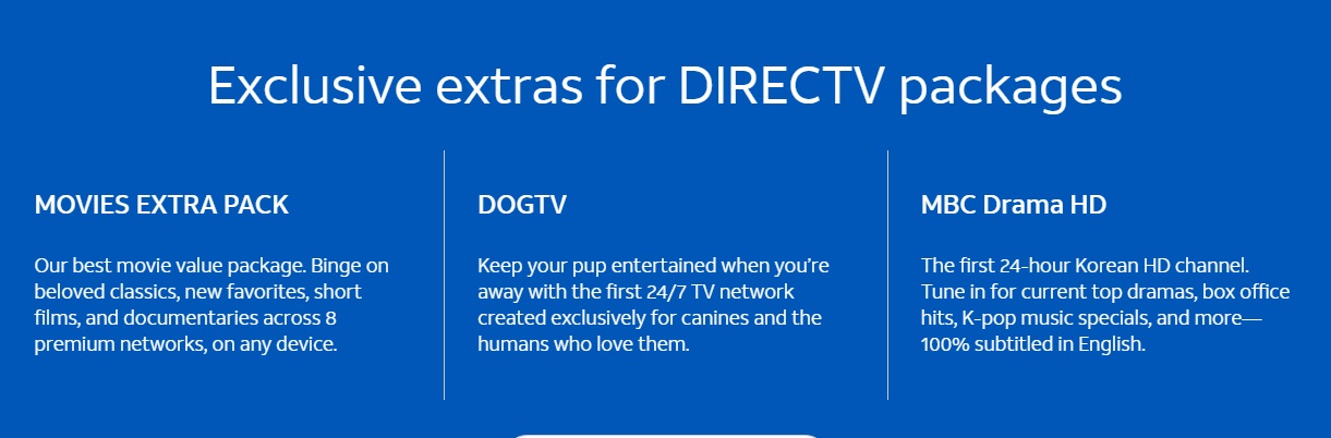 DIRECTV® Premium Channels | SUN COMM TECHNOLOGIES INC